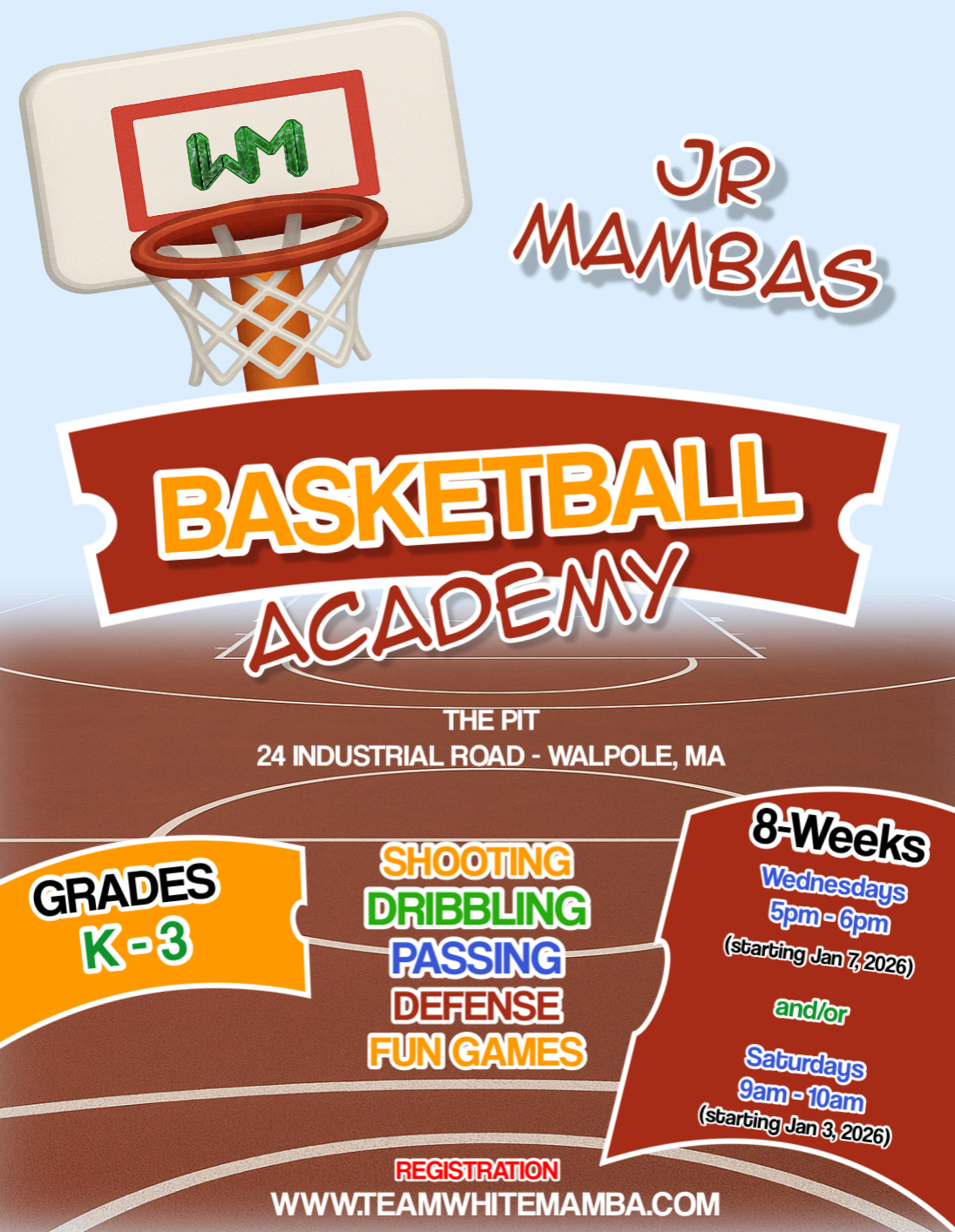 JR MAMBA ACADEMY – Team White Mamba